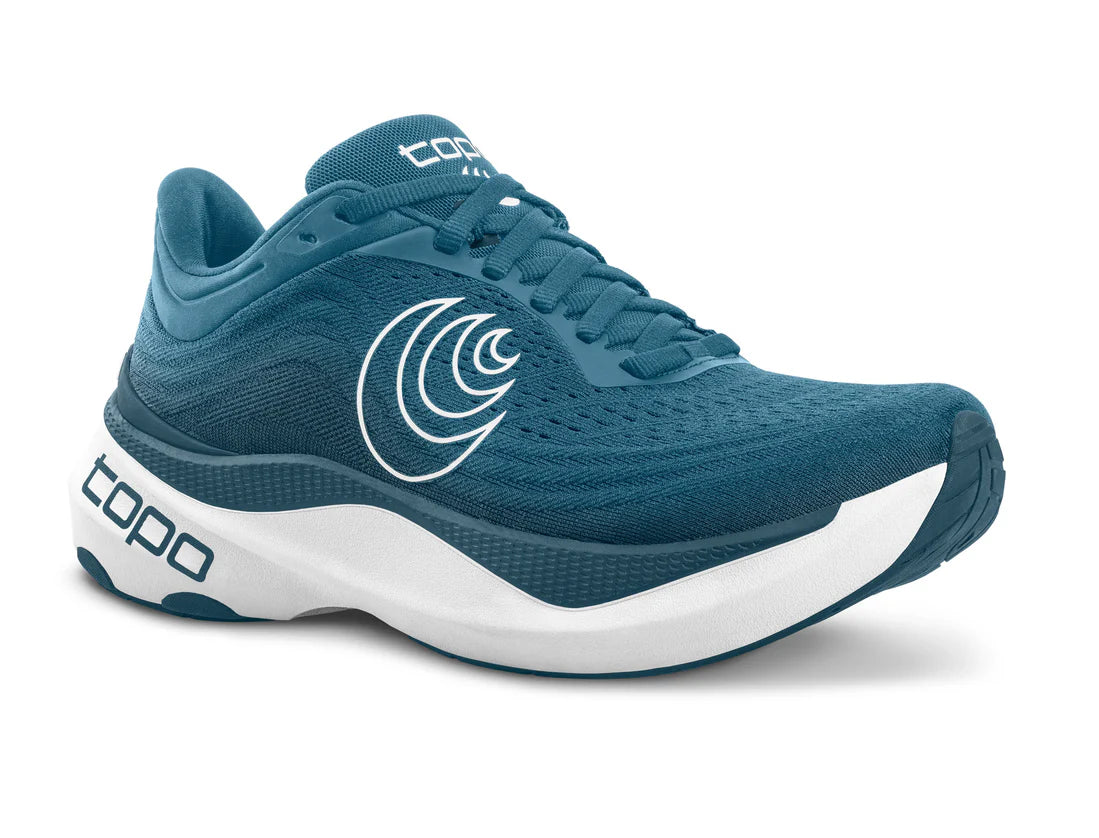 Topo Men's Aura Running Shoe - Blue/White | The Active Foot Co ...